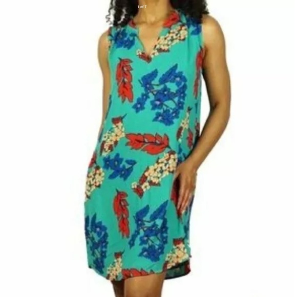 tabitha webb | Dresses | Tabitha Webb Green Floral Print Dress | Poshmark